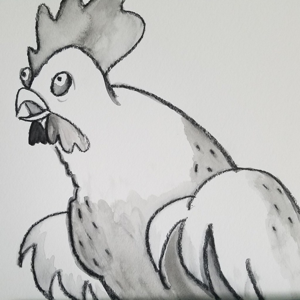 Rooster – Esther’s Crayon